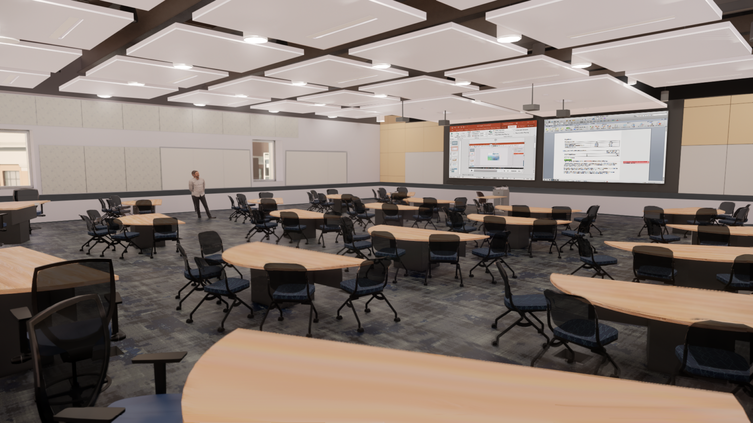 About the Classrooms – Central Campus Classroom Building